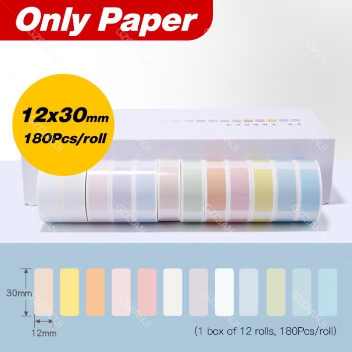 GRAND PAPIER Package - Rouleau D'étiquettes Autocollantes D11-d110 ...
