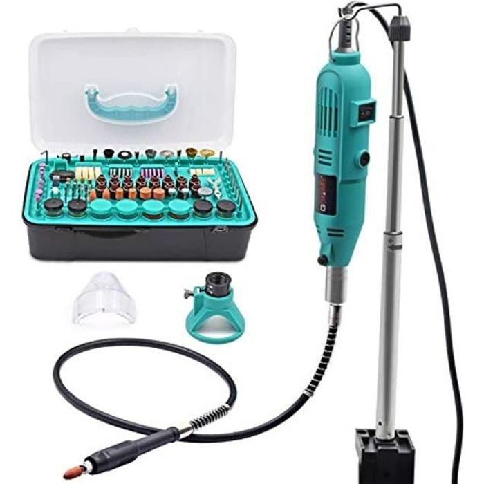 GOXAWEE Mini Meuleuse Electrique 130W Mini Perceuse Modelisme/Outil ...