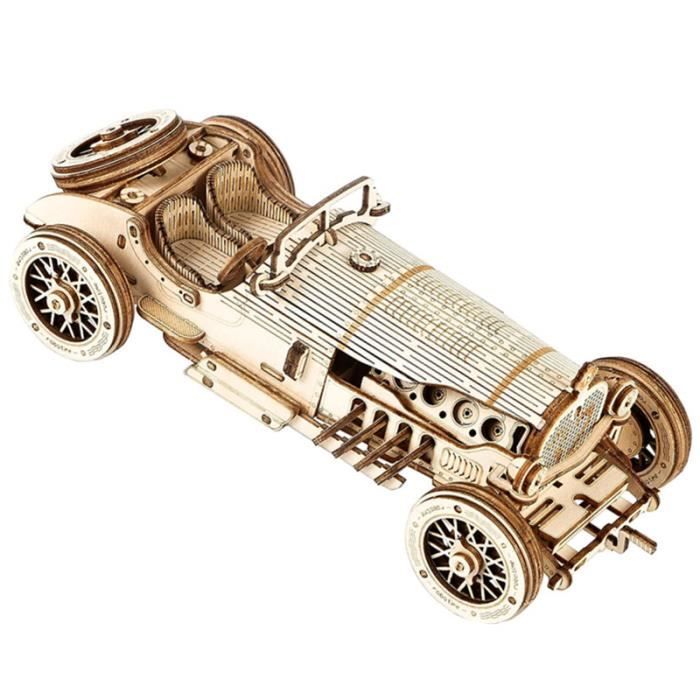 Puzzle 3D Bois Maquette Kits Voiture de Grand Prix Casse Tete pour ...