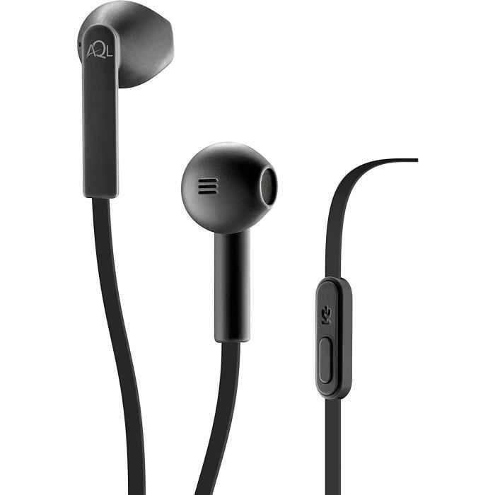 Loud écouteur Binaural avec Fil Noir Casque et Micro - Casques et ...