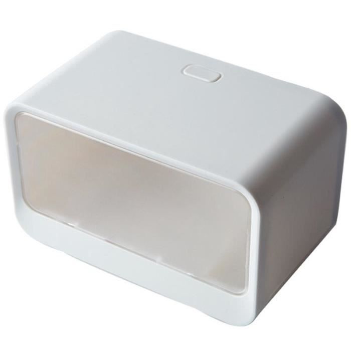 Toilet Paper Holder Wall Mounted Concealed Bathroom Roll Paper Box ...