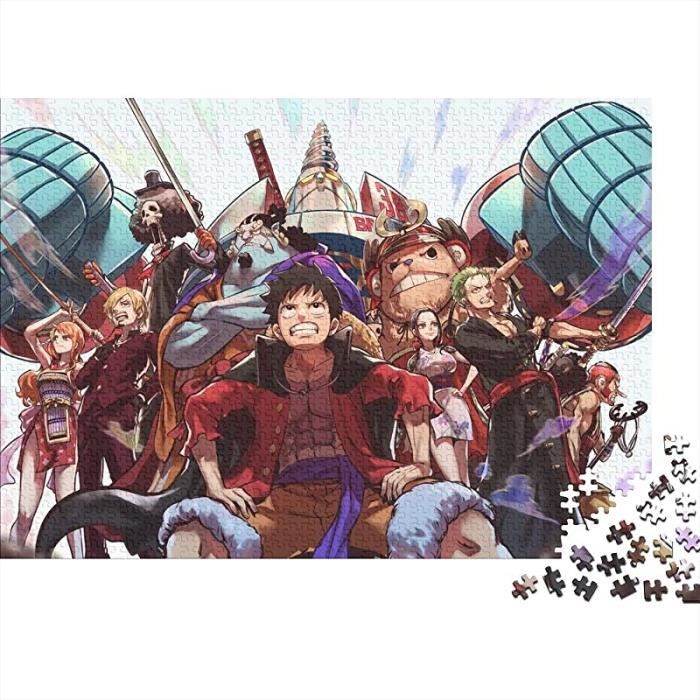Puzzle 1000 Pièces - ONE PIECE - Équipage de Luffy - Éducatif - Durable ...