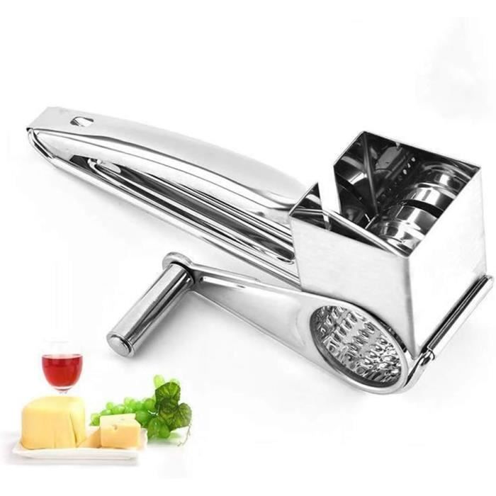 Râpe À Fromage Rotative,Râpe À Fromage En Acier Inoxydable Moulin À ...