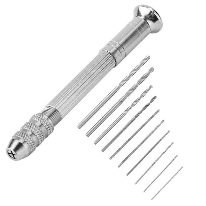 Foret Hélicodal Mini Perceuse À Main Torsadée À Main De Précision Mini ...