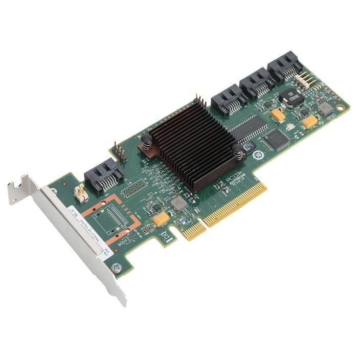 Duokon Contrôleur RAID SATA bimode pour SAS à 4 ports carte matricielle ...