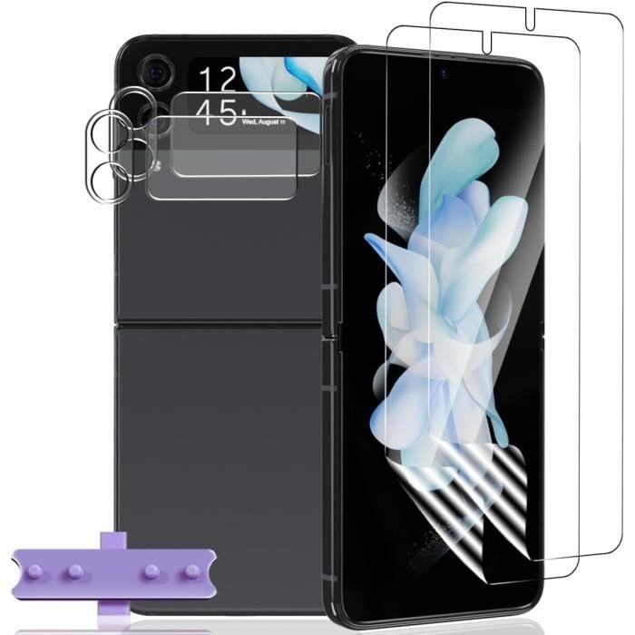 Protection Pour Samsung Galaxy Z Flip 4 Protecteur D'Écran, Film Tpu ...