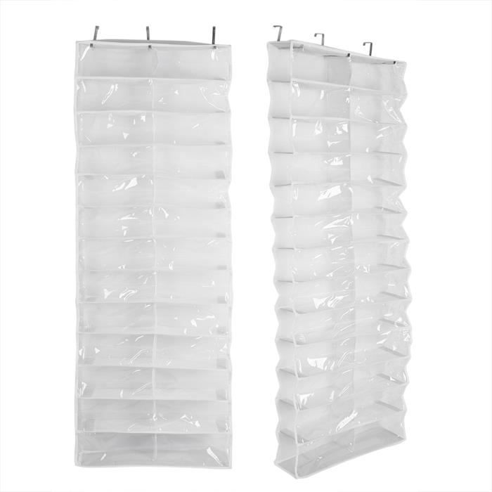 LAN Organizer De Rangement 26 Poches Pour Chaussures Sac Suspendu Porte ...