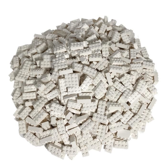 250 briques LEGO® blanches 2x4 - blocs de construction - Classique ...