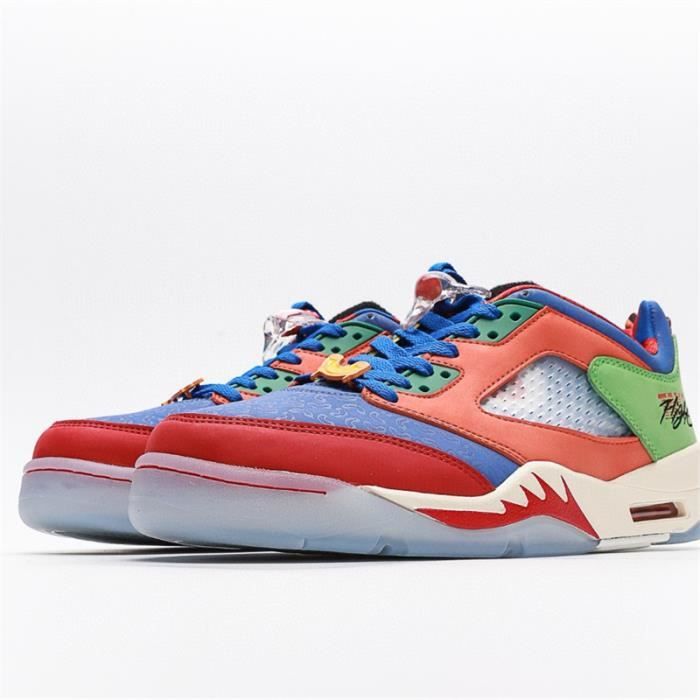 Air Jordan 5 Multicolor Men's and Women's Shoes Taille-44 Multicolor ...