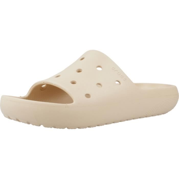 CROCS CLASSIC SLIDE V2 - CROCS - Beige - 45/46 - Doublure Gomme ...