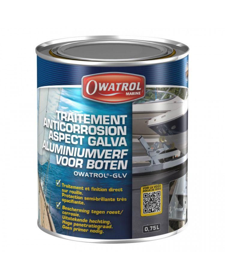 Antirouille - OWATROL - RUSTOL galva - 0.75 L - Multi-couches - Métaux ...
