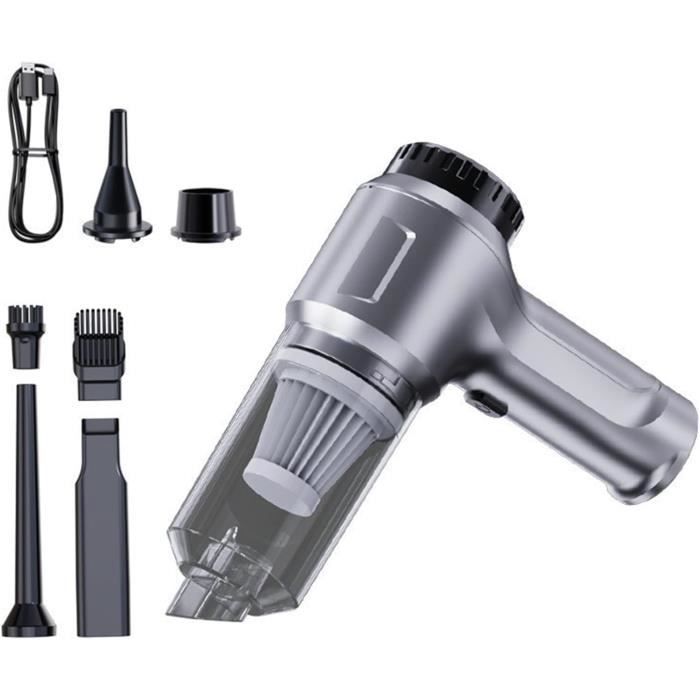 Mini Aspirateur À Main Sans Fil 4 En 1 Pour Voiture, 11 000 Pa, Haute ...