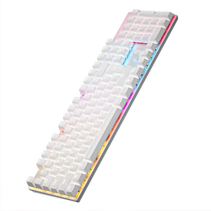 Clavier MéCanique RéTro-éClairé RGB Vert 104 Touches Clavier MéCanique ...