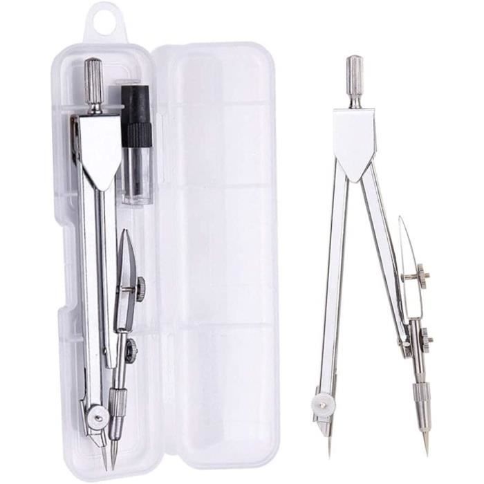 CISIXIN Compas de Mesure Mathématique Règle Equerre Rapporteurs, Le ...