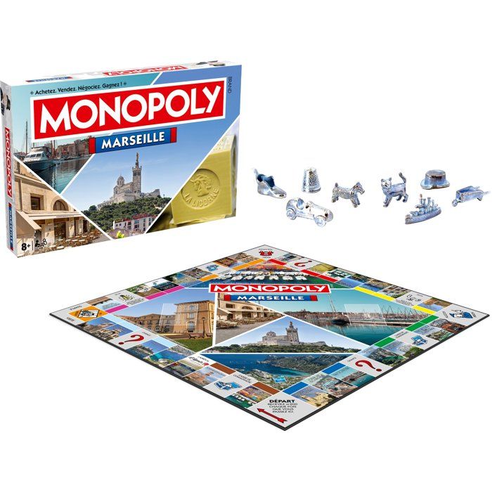 Jeu de société Winning Moves Monopoly Marseille - Cdiscount Jeux - Jouets