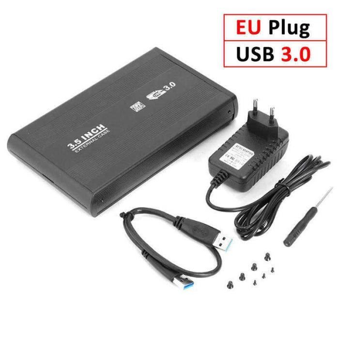 CS-17104-boîtier pour disque dur SATA vers USB 3.5 3.0. 2.0 pouces ...