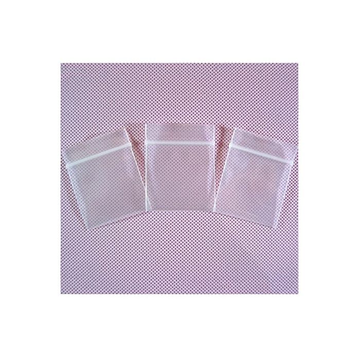 Sachets Zip 100 Pièces 30 x 40mm (3 x 4cm) Épaisseur 4 Mil (100 microns ...