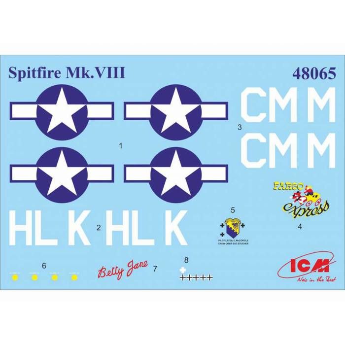 Maquette avion : Supermarine Spitfire MK VIII U… - Cdiscount Jeux - Jouets