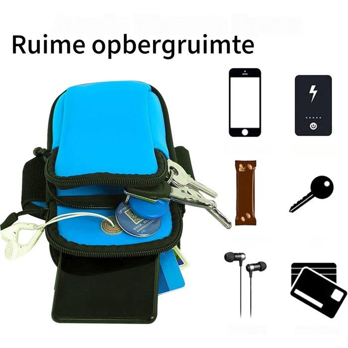 Brassard de sport pour téléphone (1 pièce) - Unisexe - Équipement de ...