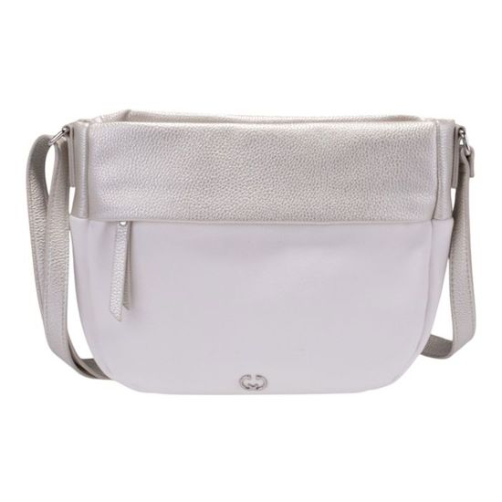 GERRY WEBER Sac à épaule blanc argenté pour femme - Keep In Mind ...