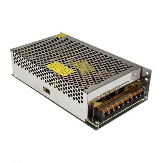 Alimentation pour Ruban LED 250W 24V 10A - METAL - Cdiscount Bricolage
