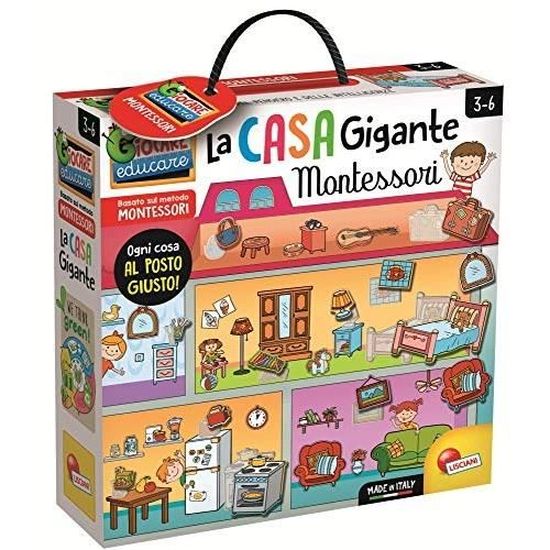 LISCIANI GIOCHI MONTESSORI LA CASA GÉANT 85644 - Cdiscount Jeux - Jouets