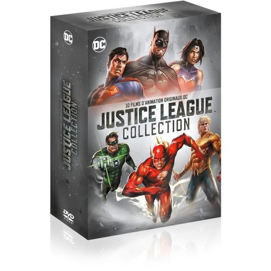 Coffret de dessin animé Justice League Collection - En DVD - Cdiscount DVD
