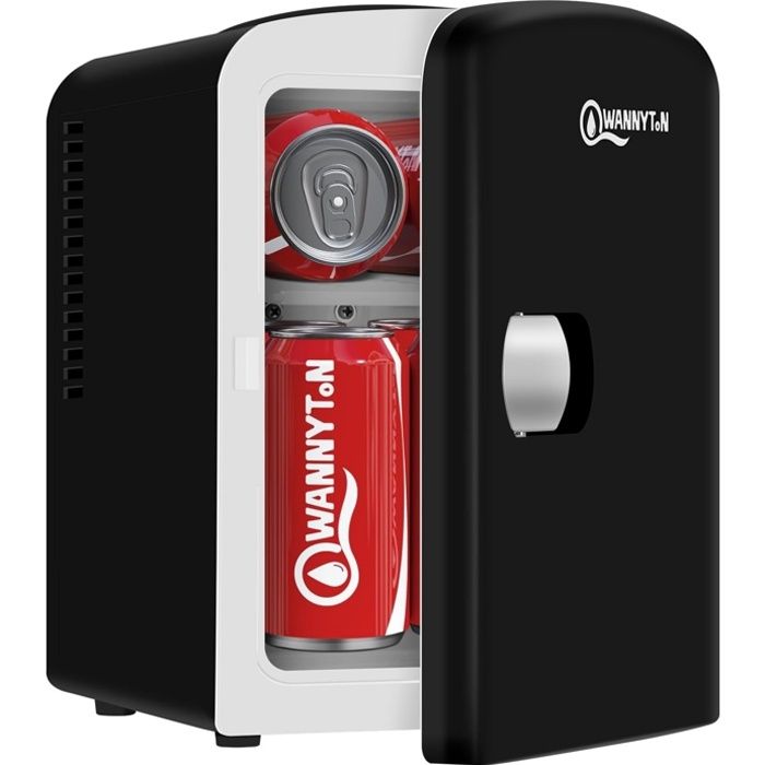 Mini Frigo 4L, Petit Glacière Électrique Portable, Fonction Froid/Chaud ...