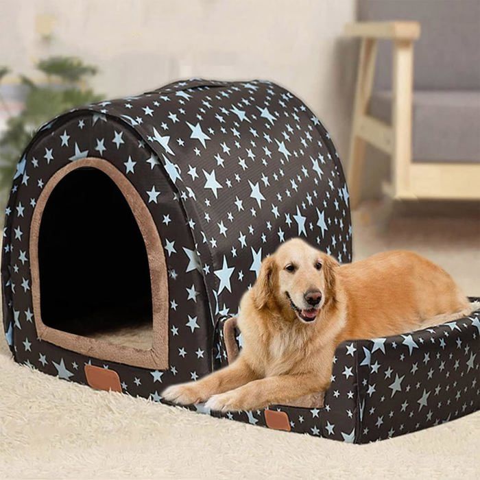 Grande niche de luxe pour chien et chat de petite, moyenne taille XL ...