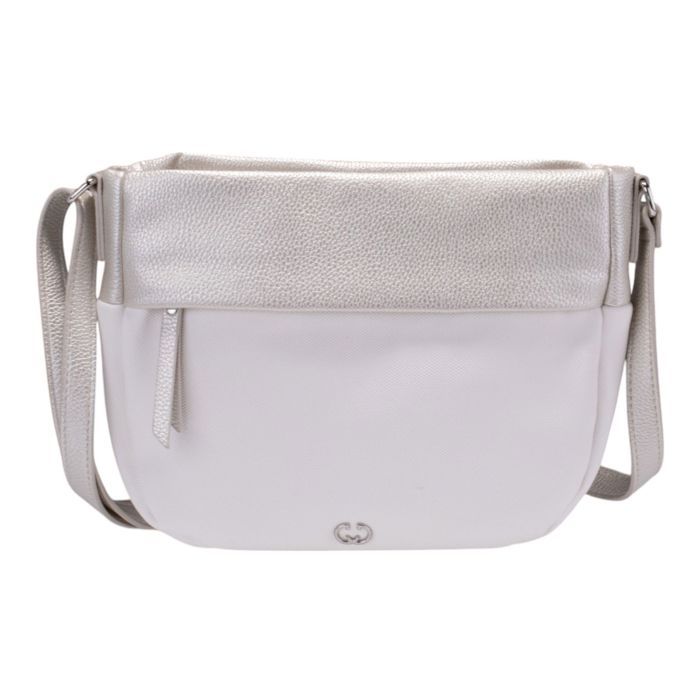 GERRY WEBER Sac à épaule blanc argenté pour femme - Keep In Mind ...