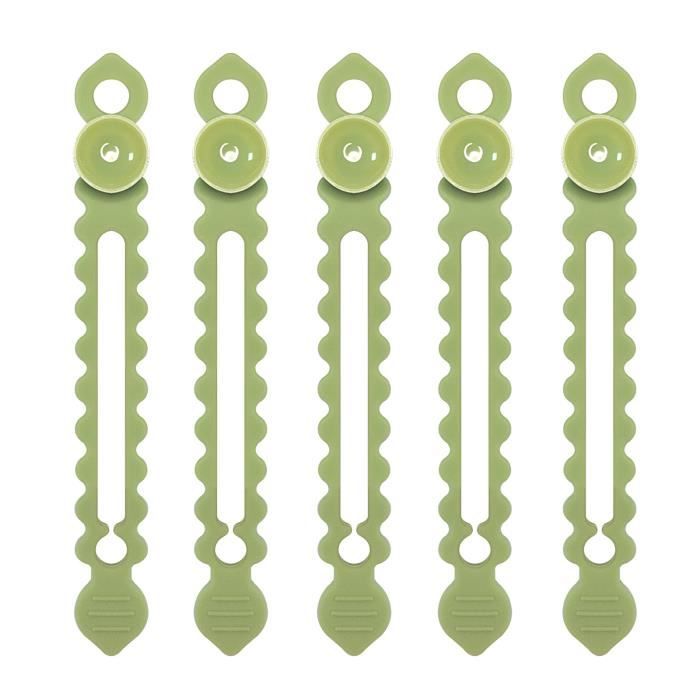 Vert-3 PIÈCES-Gestion des câbles en silicone, attaches murales, clip de ...