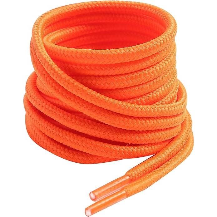 2paires Lacets Ronds de Bottes,ø4mm Lacets Boots Ronds pour Chaussures ...