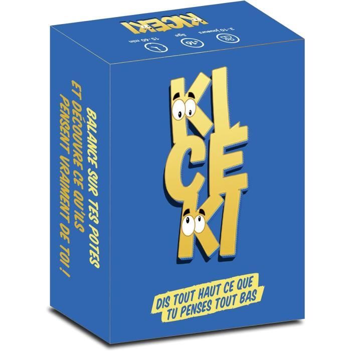 Jeu de société - KICÉKI - 400 questions pour révéler les personnalités ...