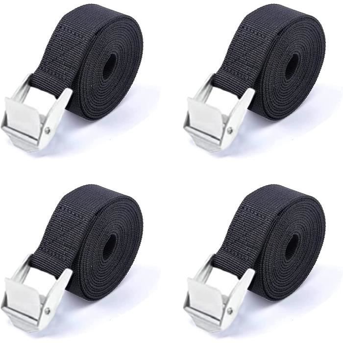 RUIKDLY Sangle D'arrimage 1 m 2 m 3 m, Sangle de Fixation Réglables ...