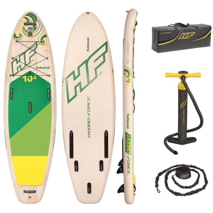 Bestway Ensemble paddleboard gonflable Hydro-Force 310cm Kahawai 65308 ...