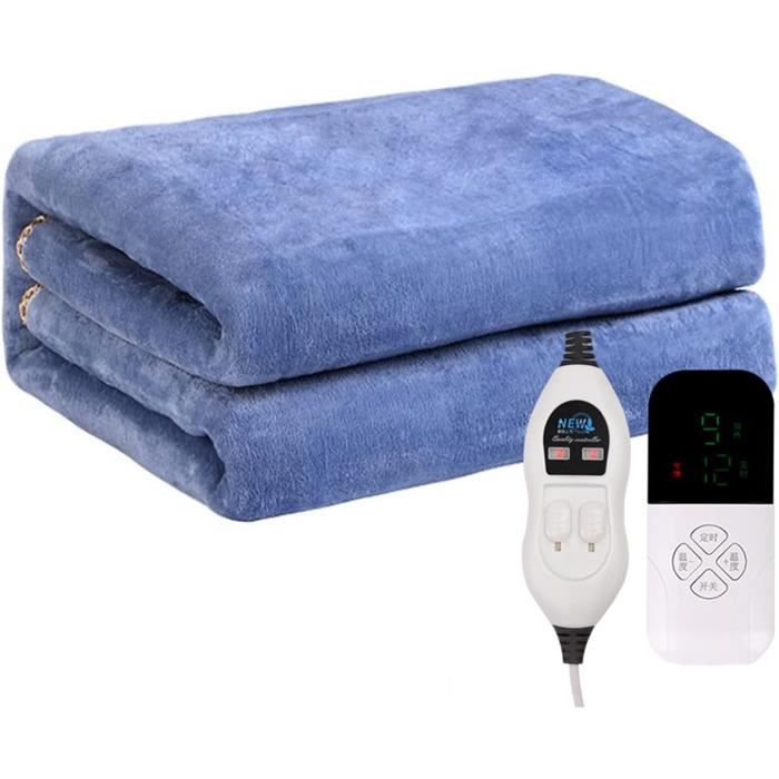 Couverture Chauffante Plaid Chauffant Couette Électrique, Flanelle ...