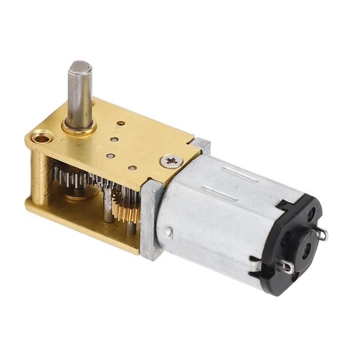 Cikonielf Micro Moteur Turbo à Vis sans Fin Réduction 12V Mini Brushed ...