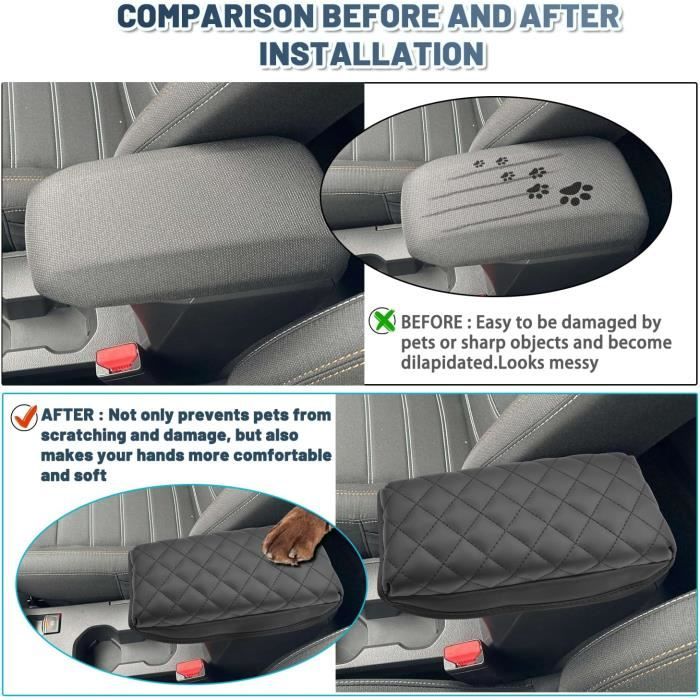 Pour Dacia Sandero 3-Stepway 3-Dacia Jogger 2021-2024 Housse D'Accoudoir Central, Couvercle De ...