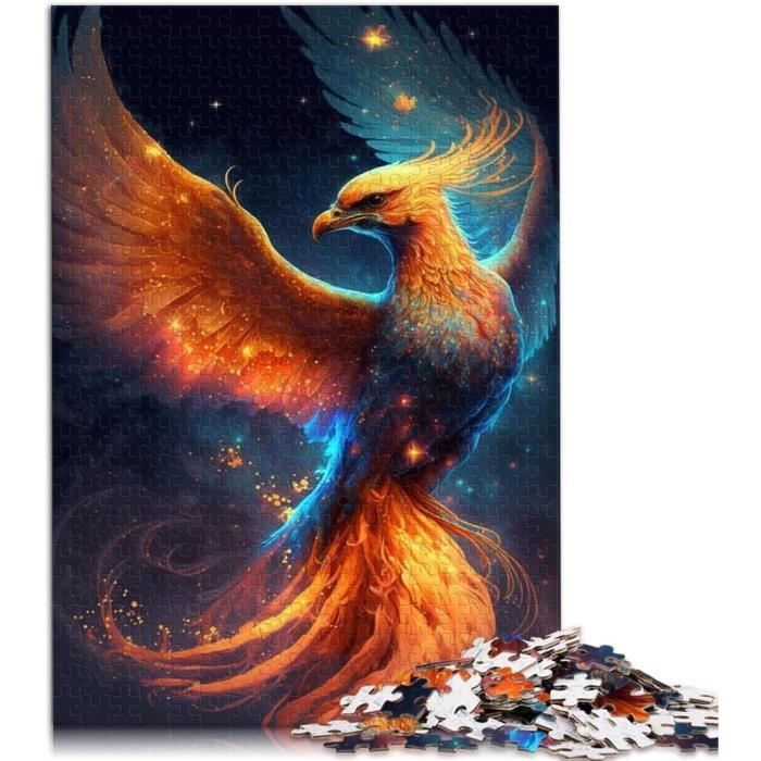 Jigsaw Puzzle Phoenix Bird 1000 Pièces Puzzles Pour Adultes Puzzle En ...