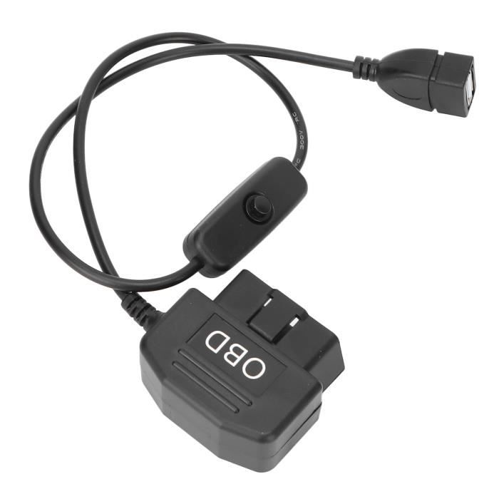 LIA Prise Mâle Obd2 16 Broches 16 Broches Obd2 Prise Mâle Câble De ...