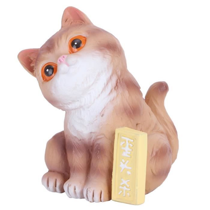 Décoration de gâteau décorations de chat en résine synthétique pour ...