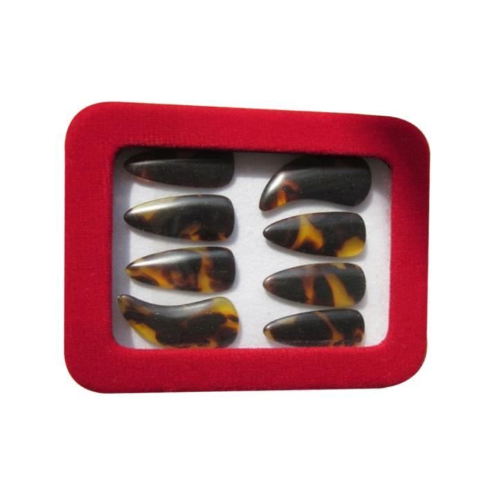 Métier imitation naturelle de haute qualité cithare à ongles rainuré ...