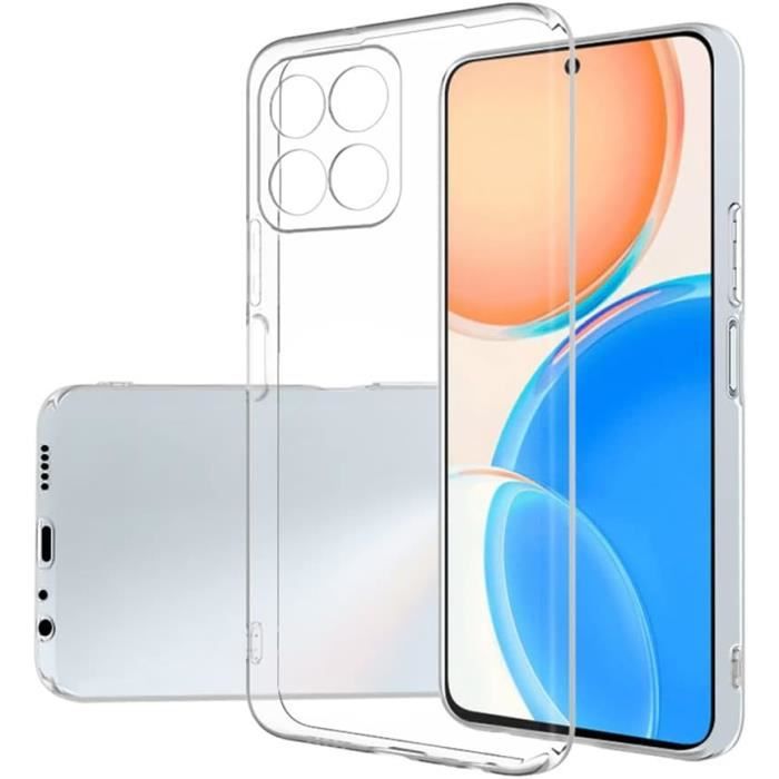 Coque Honor X8a+ 3 Pièces Verre trempé, Souple TPU Silicone Protection ... Coque Honor X8a+ 3 Pièces Verre trempé, Souple TPU Silicone Protection ...