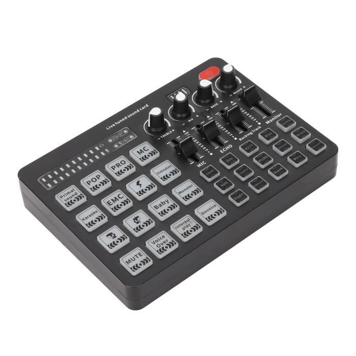 HURRISE kit de mixage sonore Kit de mixage professionnel d'interface ...