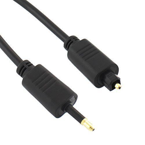 Ligawo fiche du câble optique SPDIF Toslink / Opti jack 3,5 mm à 0,5m ...