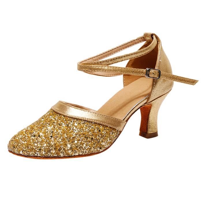 Femmes Mode Valse Chaussures De Danse Moderne Salle De Bal Danse Latine ...