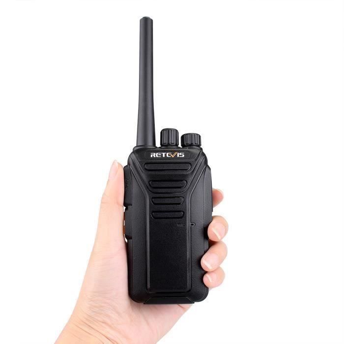 Retevis RT27 Talkie Walkie PMR446Rechargeable Professionnel Fréquences ...