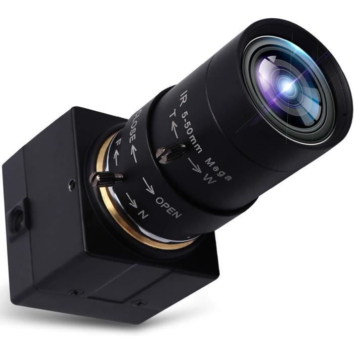Caméra Usb Objectif Zoom 550Mm Webcam À Mise Au Point Manuelle 720P Hd ...