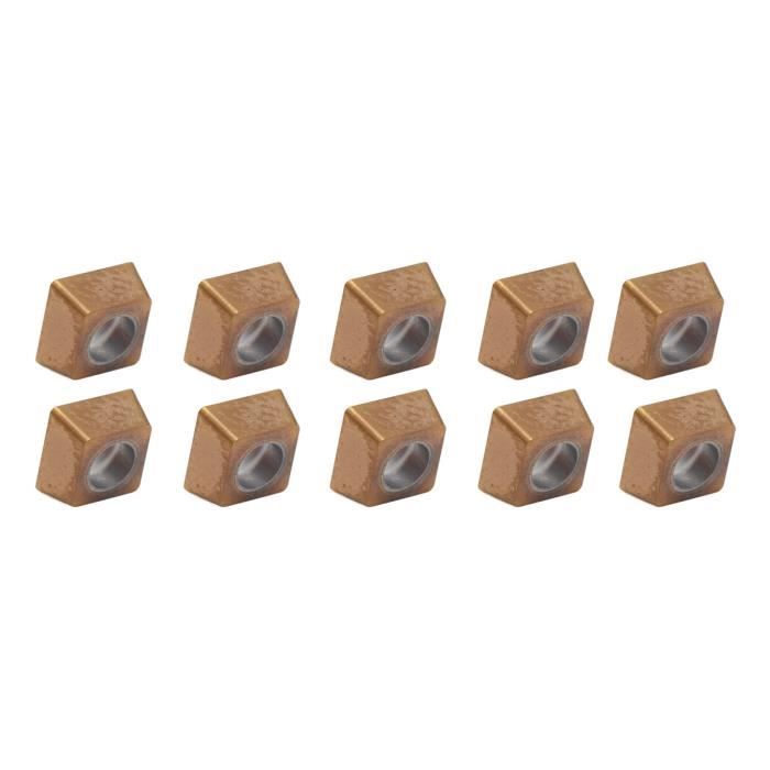 Sonew Insertion de tournage 10 pièces tournant Insert carbure lame tour Cutter fraisage CNC Kit ...