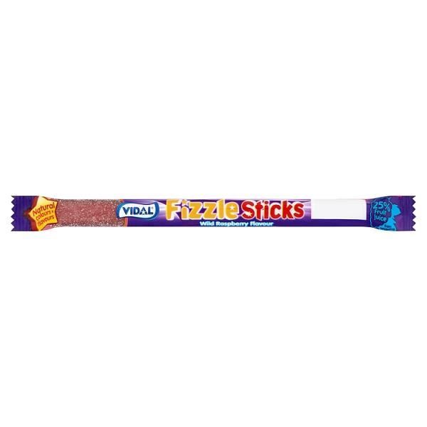 Vidal Fizzle Sticks sauvage saveur de framboise (Pack de 40 x 30g ...